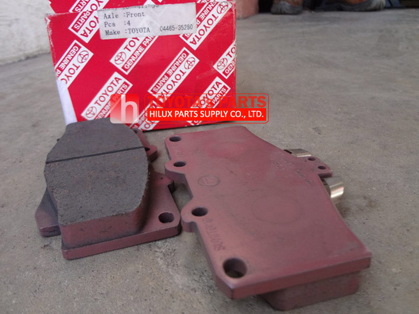 04465-35280,Genuine Toyota Brake Pad For Prado