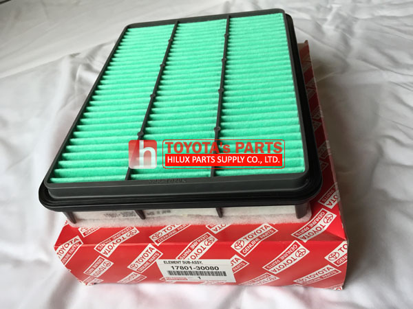 17801-30080,Genuine Toyota Air Filter For Prado 1KD Engine