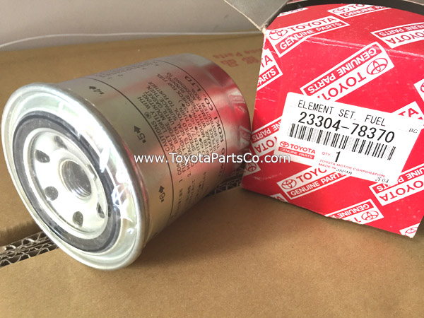 23304-78370,Genuine Toyota Dyna W04D Fuel Filter