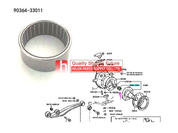 90364-33011,Toyota Bearing For Land Cruiser